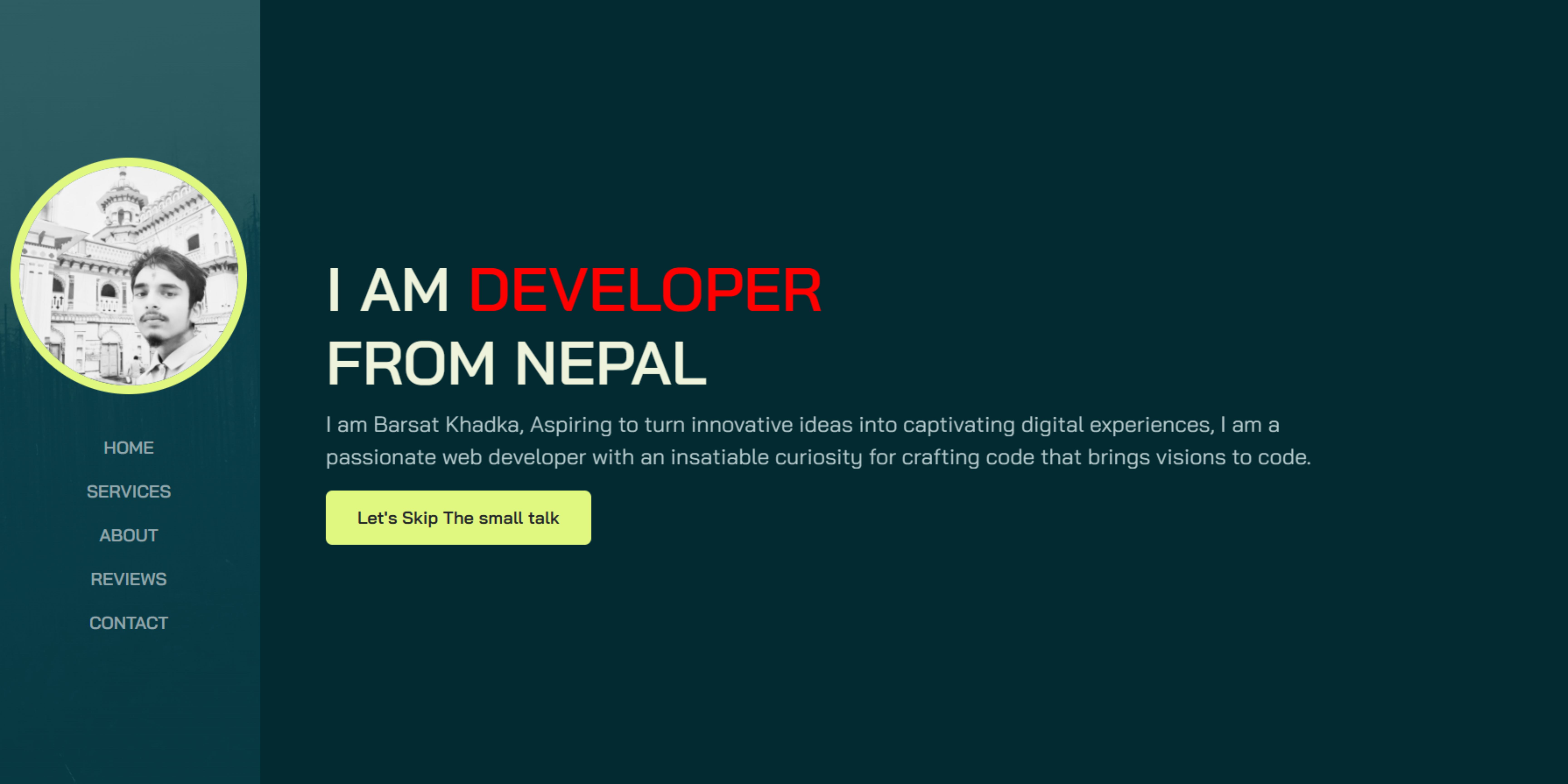 Portfoilo - Barsat Khadka